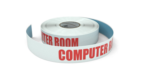 Computer Room - Inline Printed Floor Marking Tape