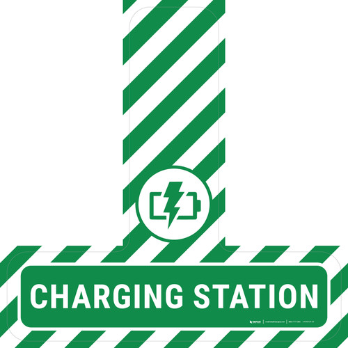Charging Station - Floor Sign T's