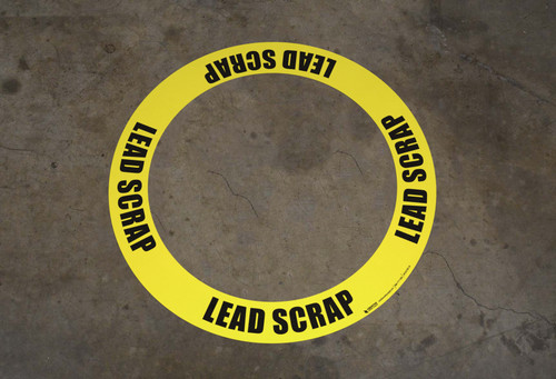 Custom Circular Ring Sign - Creative Safety Supply