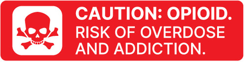 Caution Opioid Risk Of Overdose And Addiction - Pharmaceutical ...