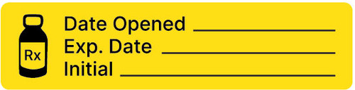 Date Opened Discard And Reorder 6 Months After Opening - Pharmaceutical ...