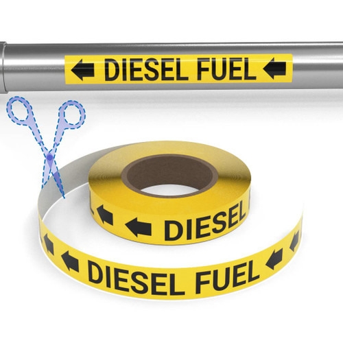 Diesel Fuel - Smart Stripe Inline Pipe Marking Roll | Creative Safety ...