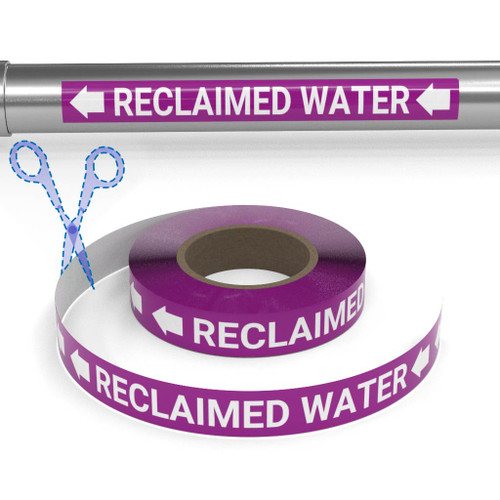 Reclaimed Water - Smart Stripe Inline Pipe Marking Roll | Creative ...