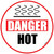 Danger Hot Floor Sign | Creative Safety Supply