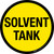 Solvent Tank Floor Sign | Creative Safety Supply