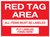 Red Tag Area Wall Sign | Creative Safety Supply