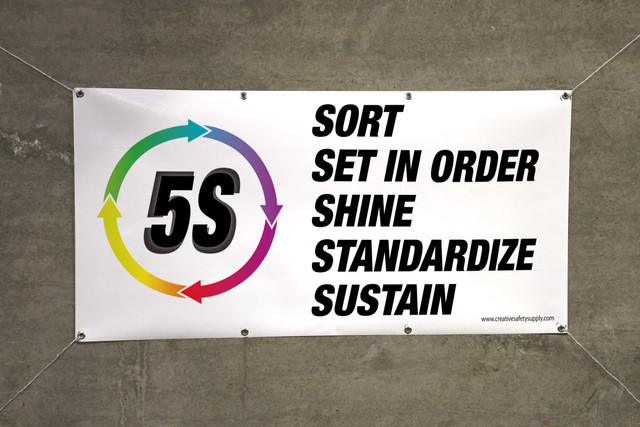 5S Circle Banner