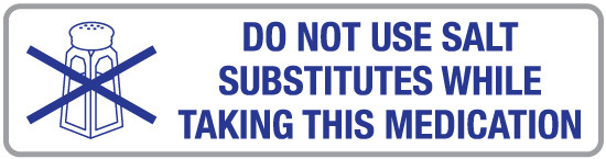 Do Not Use Salt Substitutes While Taking This Medication ...