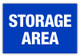 Storage Area Label