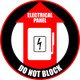 Elec. Panel - Do Not Block