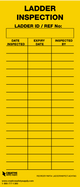 Ladder Inspection Tag (Adhesive) | Creative Safety Supply