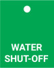 Water Shut-Off - Valve Tag | Creative Safety Supply