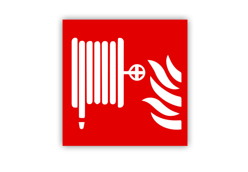 Fire Hose Symbol Label | Creative Safety Supply