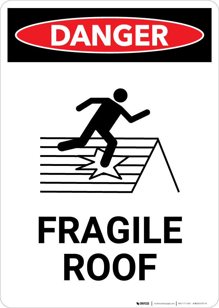Roof Signs | Creative Safety Supply