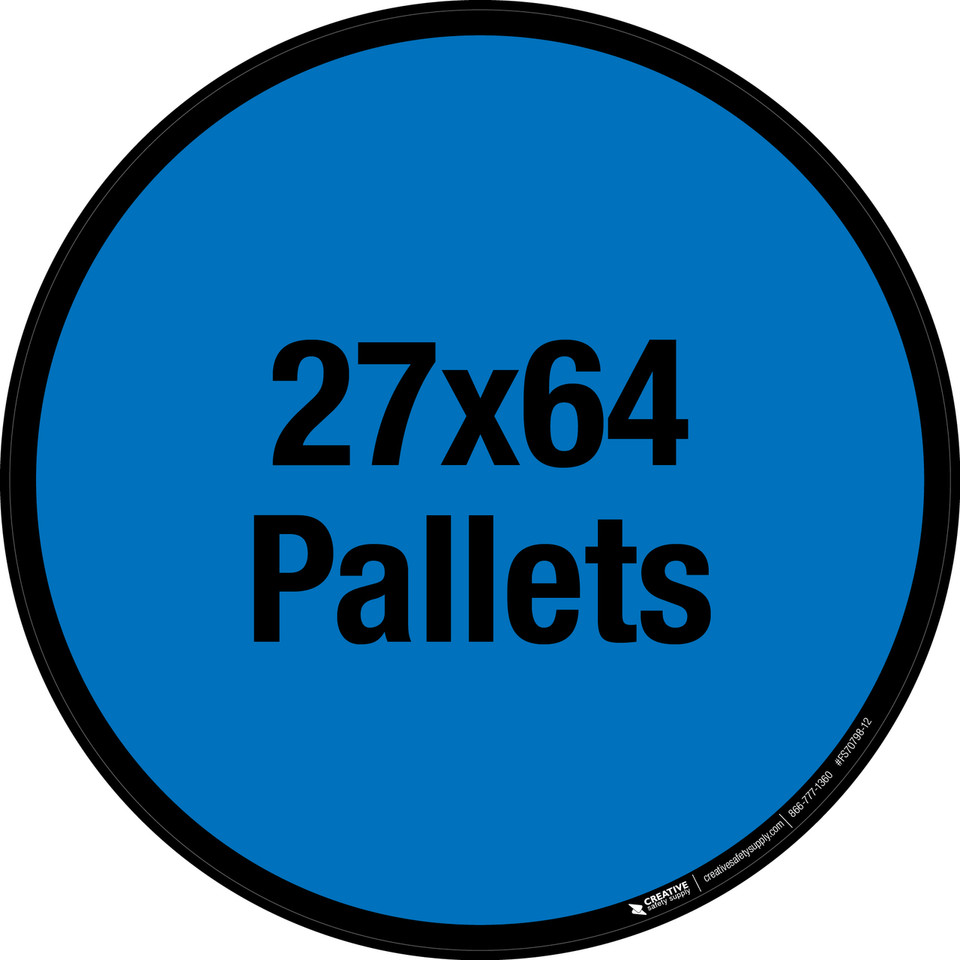 Pallet Signs | Creative Safety Supply