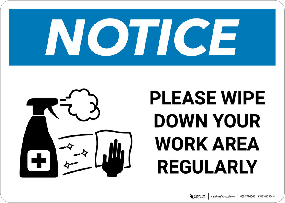 Cleaning Signs | Creative Safety Supply