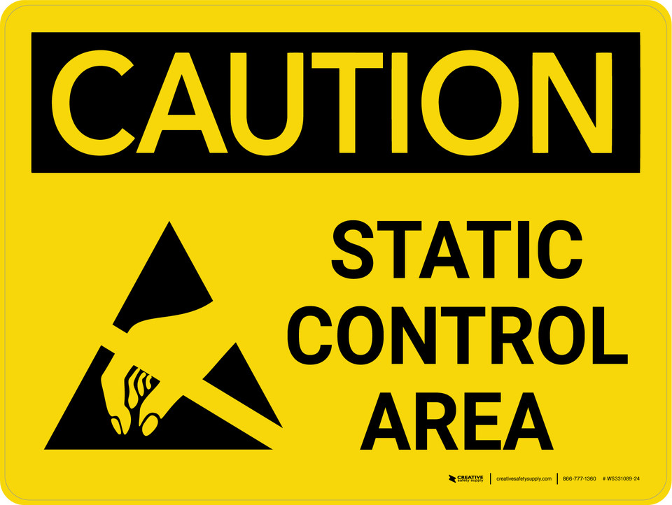 ESD + Anti-Static Signs | Creative Safety Supply