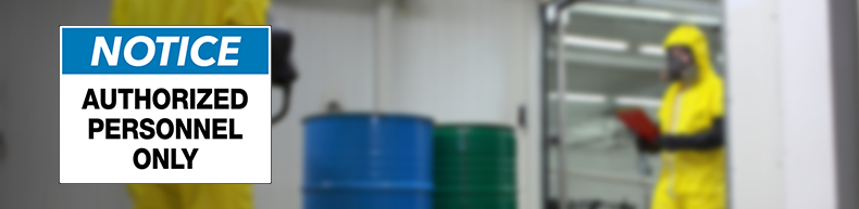 Access Signs | Creative Safety Supply