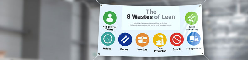 Lean Manufacturing Banners | Creative Safety Supply