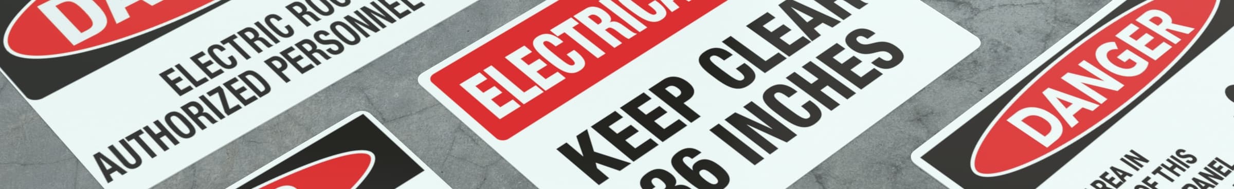 Electrical Signs (Safety) | Creative Safety Supply