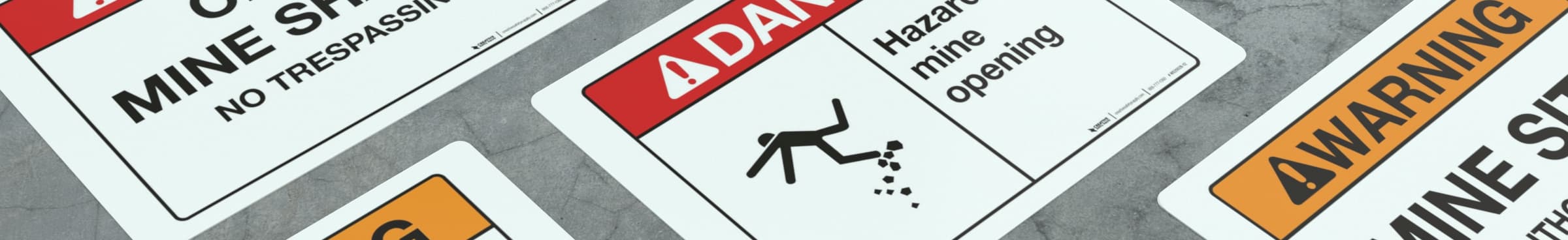 Excavation Signs | Creative Safety Supply