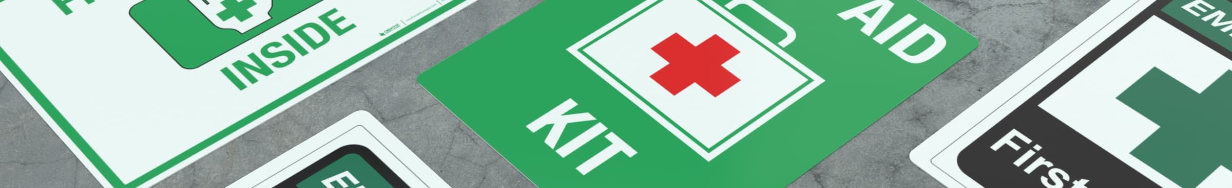First Aid Kit Signs | Creative Safety Supply