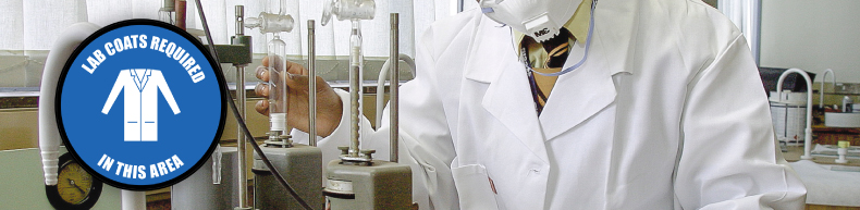 Lab Coat Signs | Creative Safety Supply