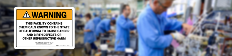 Prop 65 Warning Signs | Creative Safety Supply