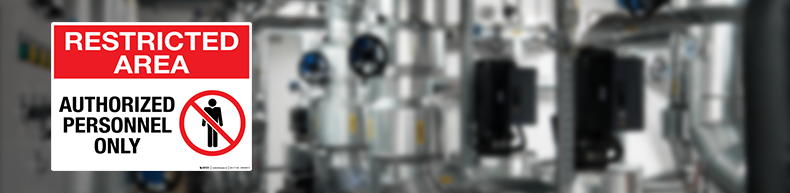 Restricted Area Signs | Creative Safety Supply