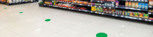 Social Distancing Floor Shapes | Creative Safety Supply