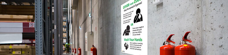 Social Distancing Posters | Creative Safety Supply