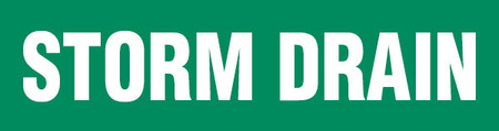 Storm Drain Pipe Marking Wrap