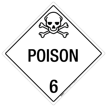 Poison: Class 6 - Placard Sign
