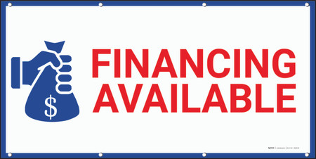 Financing Available Banner