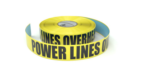 Power Lines Overhead - Inline Printed Floor Marking Tape
