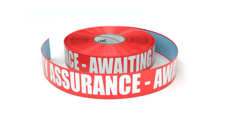 Quality Assurance - Awaiting Inspection - Inline Printed Floor Marking Tape