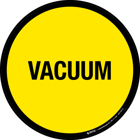 Vacuum Floor Sign