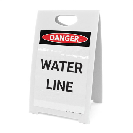 Water Line - A-Frame Sign