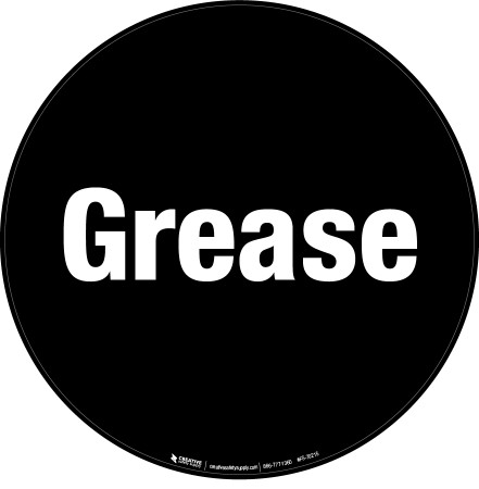 Grease Floor Sign