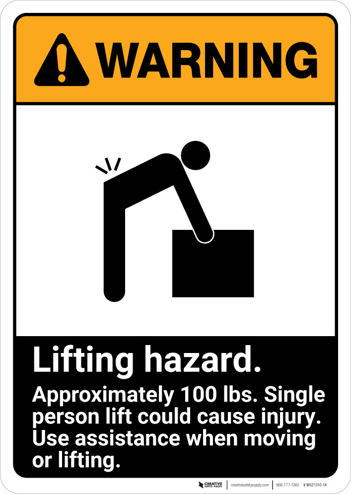 Single Use Sign