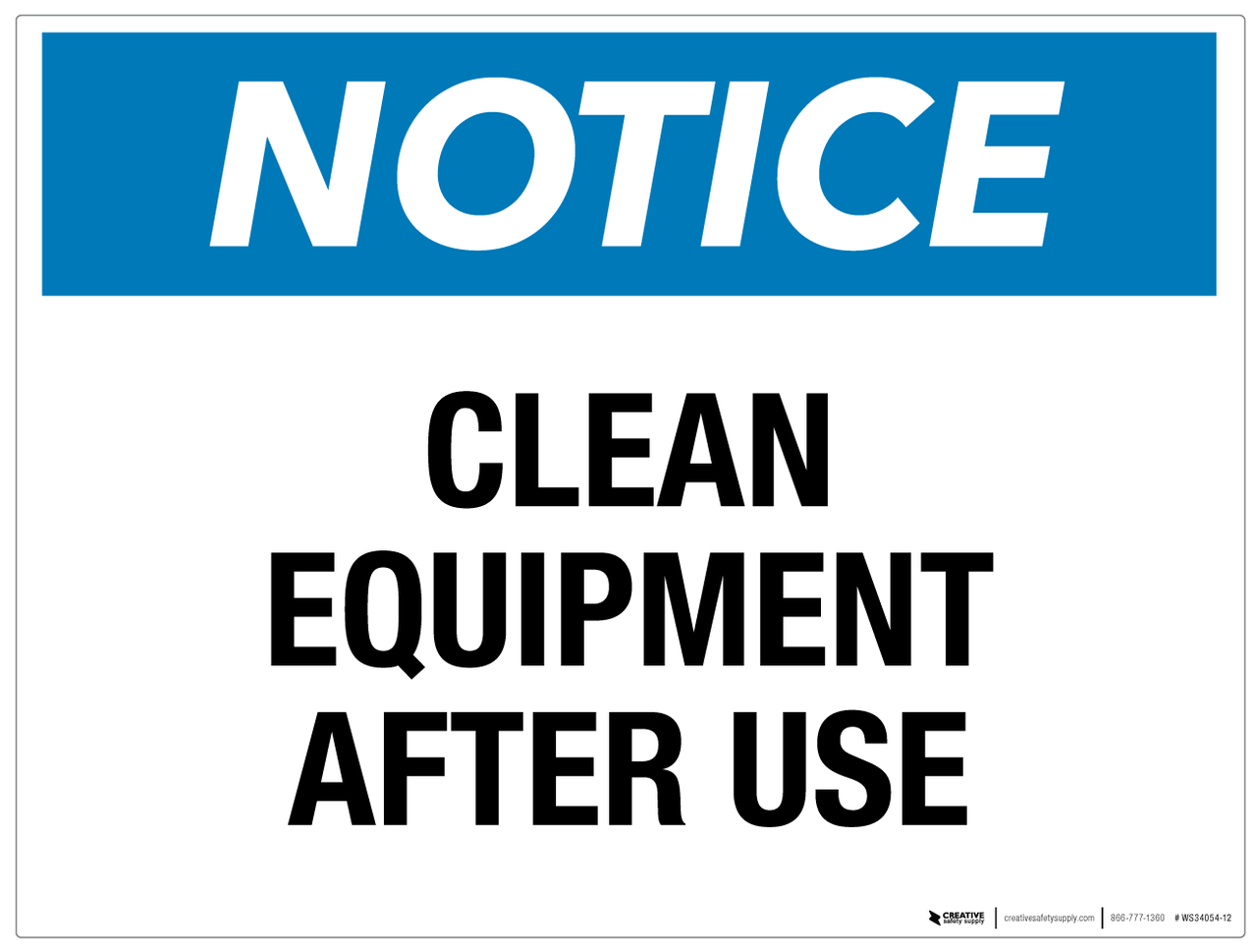 Clean After Use