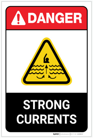 Danger: Strong Currents - Label