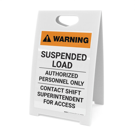 Warning: Suspended Load - Authorized Personnel Only - Contact Shift ...