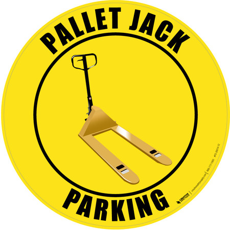 Pallet Jack Parking - Yellow