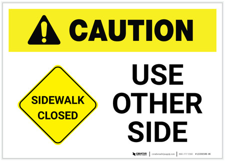 Caution: Meter Room No Storage Allowed Landscape - Label | Creative ...