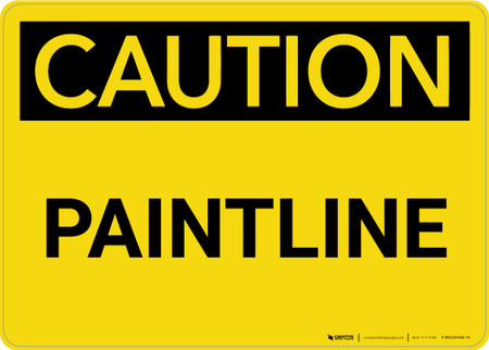 Caution: Paintline Landscape | Creative Safety Supply