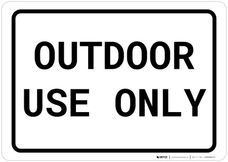Outdoor Use Only Landscape