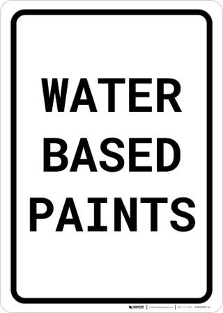 Water Based Paints Portrait