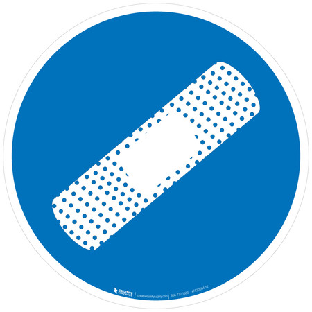 Plaster Colored - Floor Sign