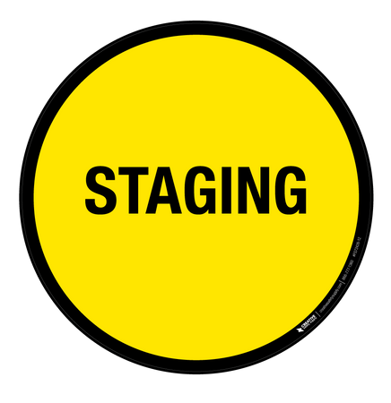 Staging - Floor Sign | Creative Safety Supply